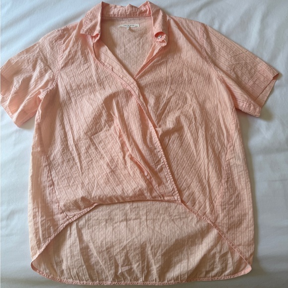 rag & bone | Tops | Rag Bone Light Pinkpeach Womens Top | Poshmark